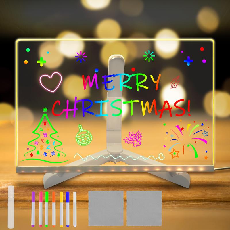 Rewritable Acrylic Message Board, Dry Erase Drawing Board, StoreDisplay ...