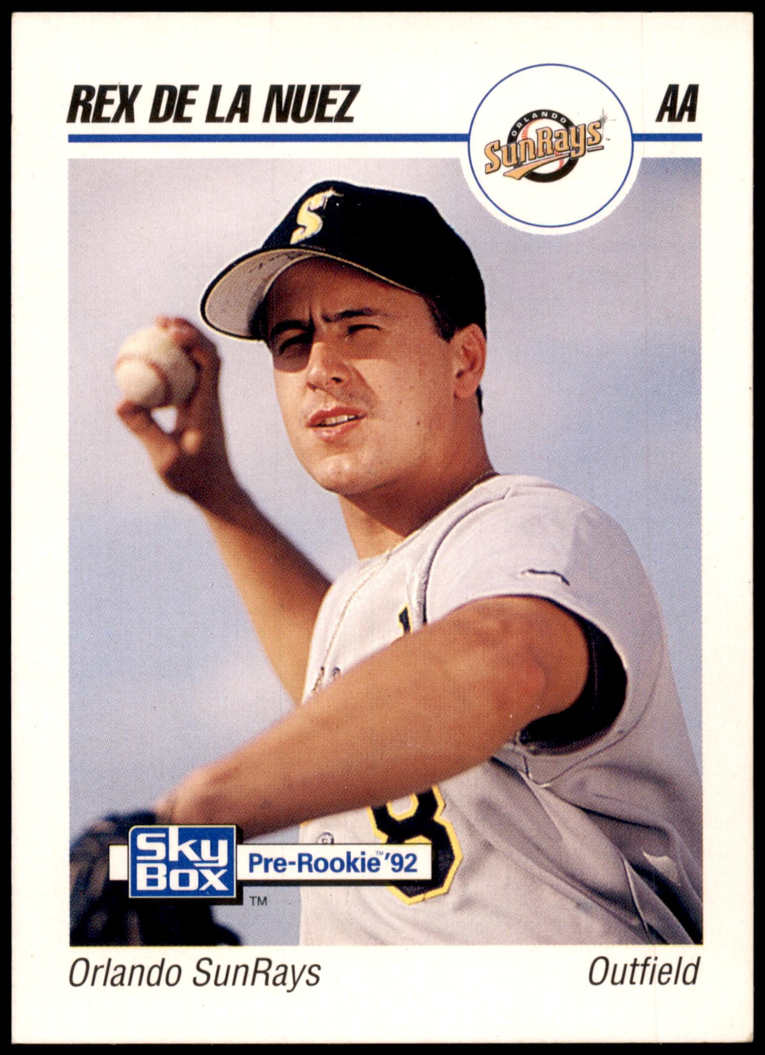 Rex De La Nuez #503 1992 SkyBox Team Sets AA - Walmart.com