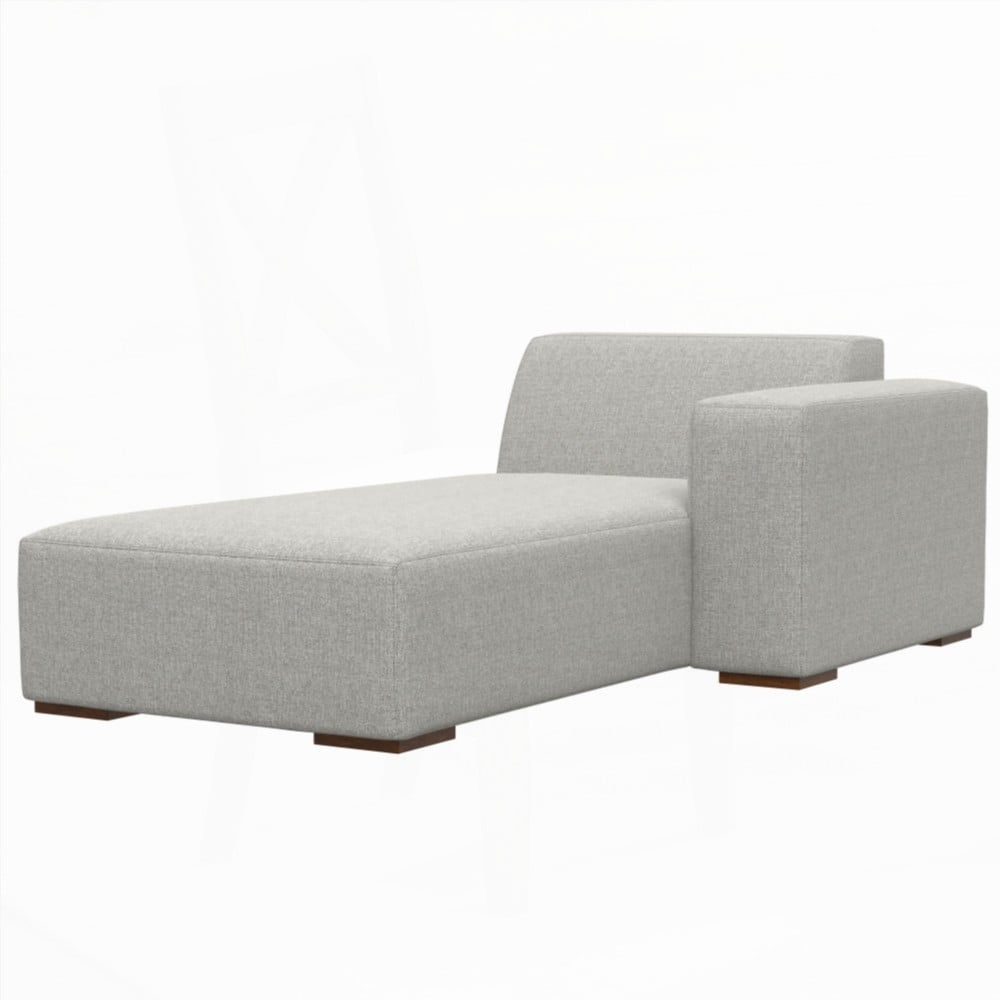 Modern Minimalist Performance Fabric Right Chaise Sofa 69.5inches ...