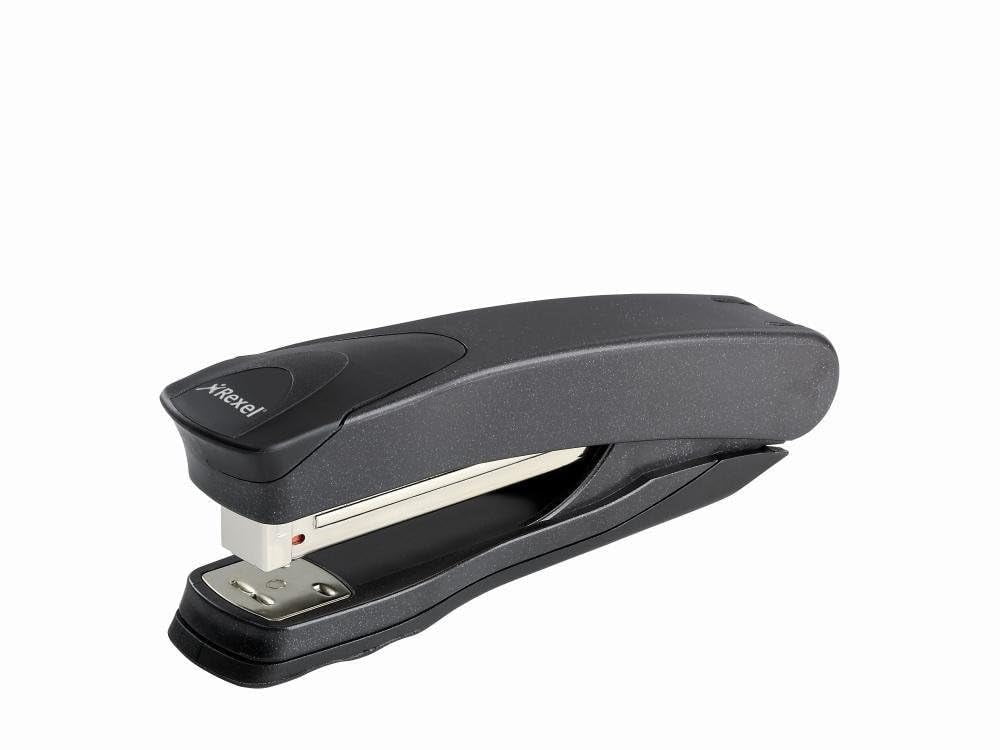 Rexel Taurus Full Strip Stapler, 25 Sheet Capacity, Metal Body, Black ...