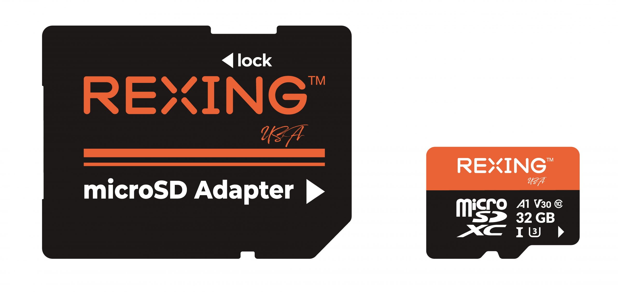 Rexing 32GB microSDXC UHS-3 4K Full HD Video High Speed Transfer ...