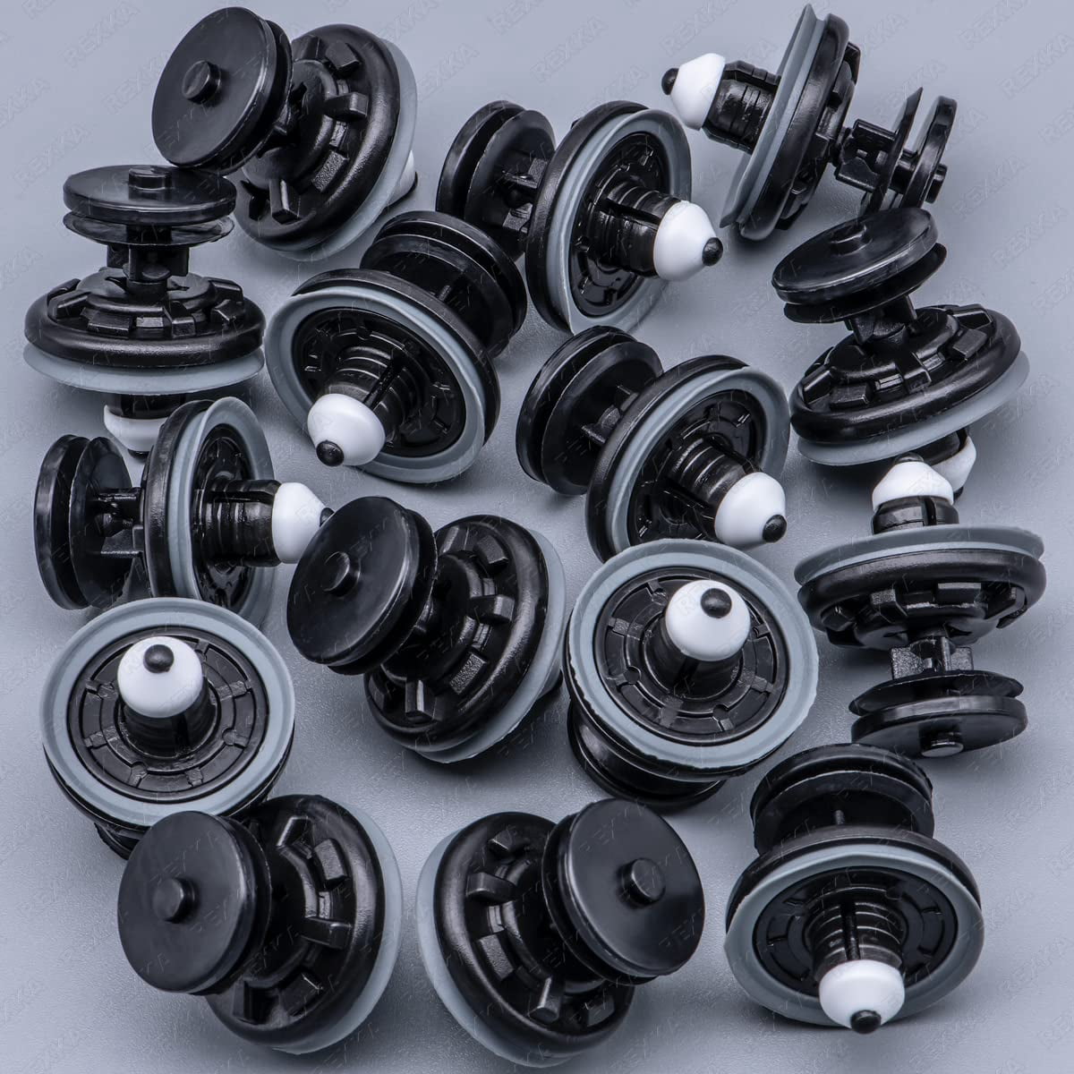 Rexka 15 pcs Interior MMF7 Door Panel Trim Retainer Clips 6Q0-868-243 ...