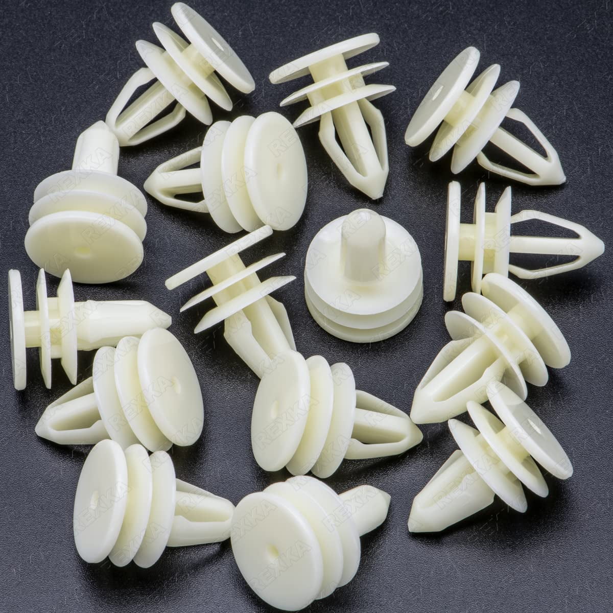 Rexka 15pcs Door Trim IFF17 Panel Retainer Clips Fasteners Rivets Pins ...