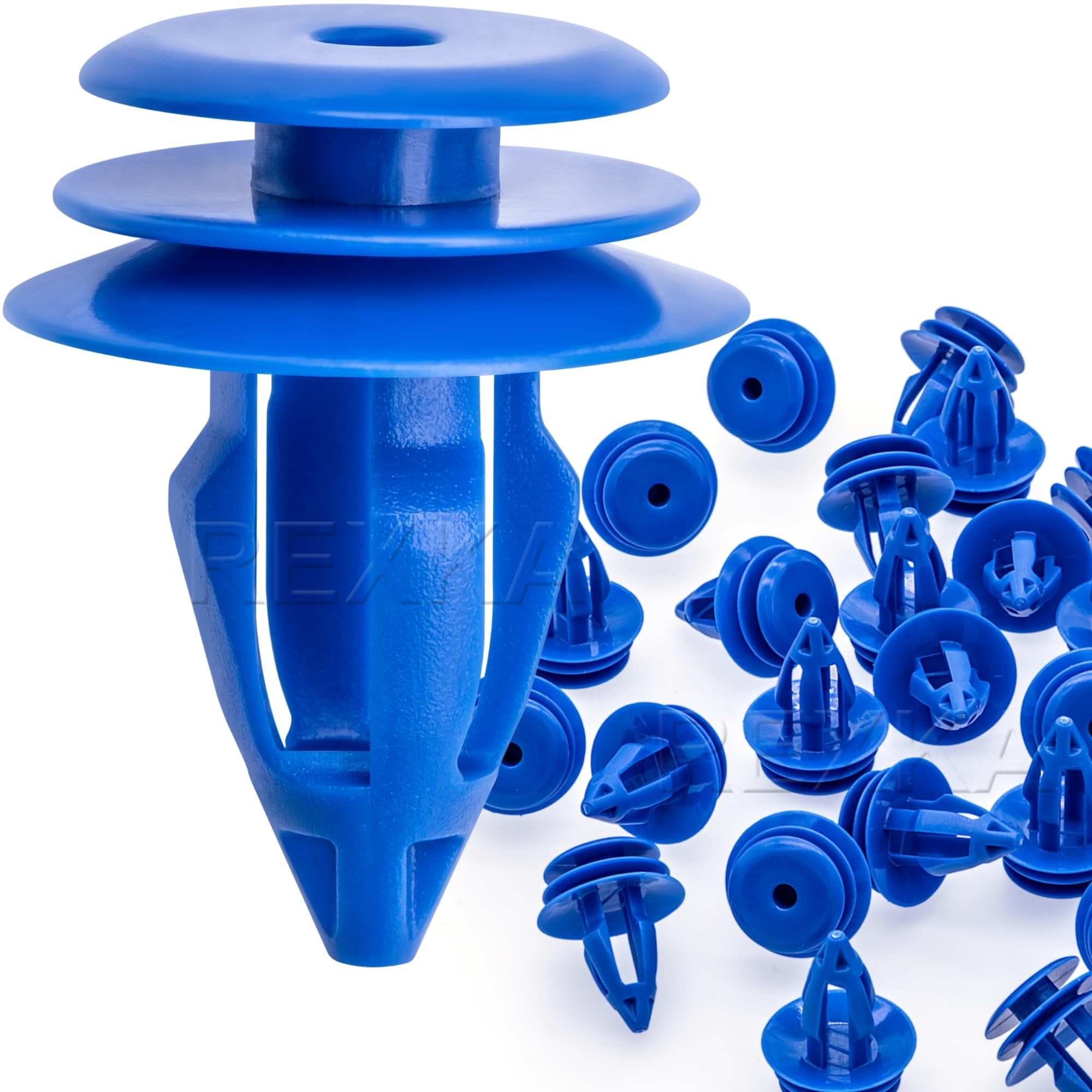 Rexka 20pcs Wheel Arch RRF12 Moulding Retainer Clips, Car Trim Clip ...