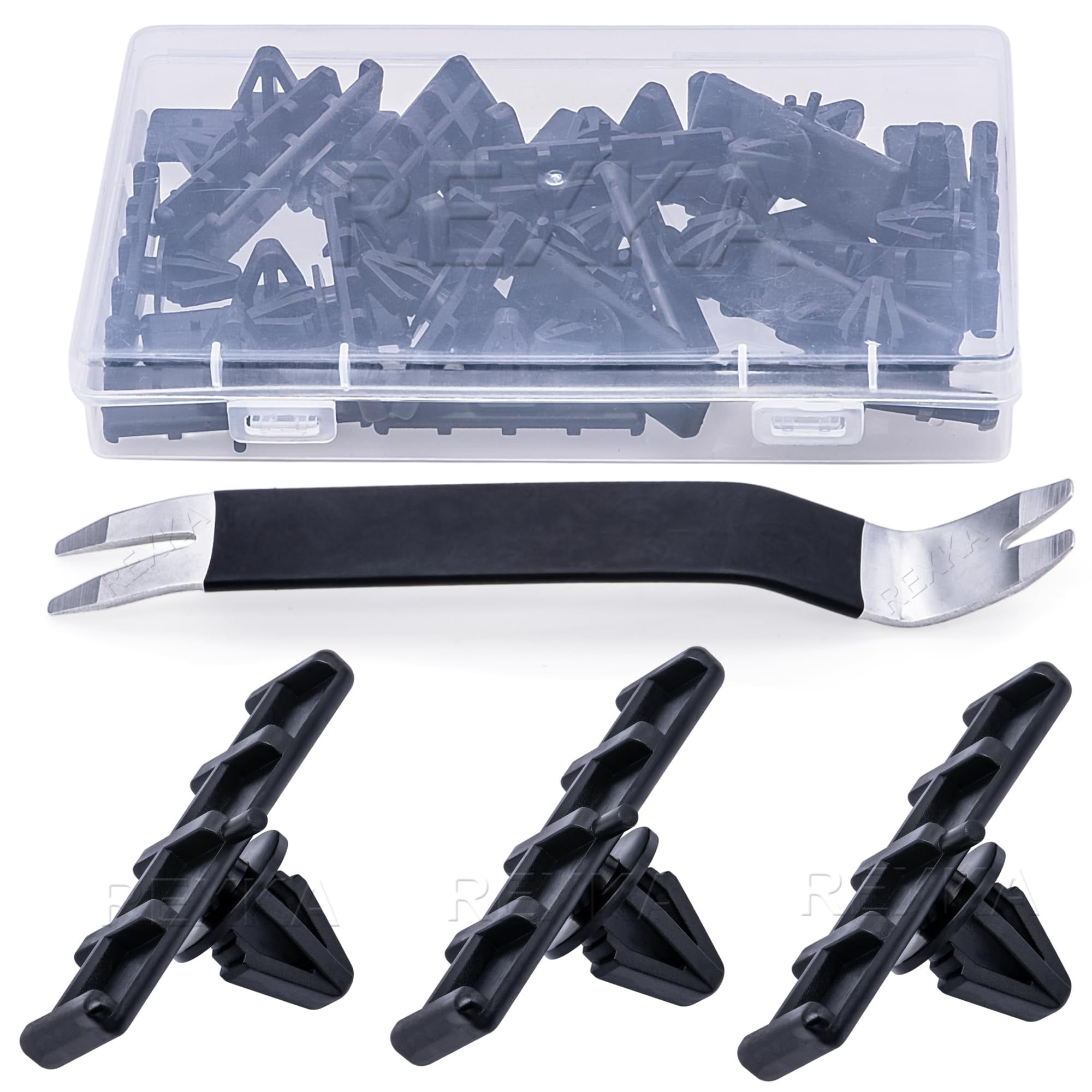 Rexka 21pcs Rocker Panel RRF12 Ground Effects Moulding Clips for Ford ...