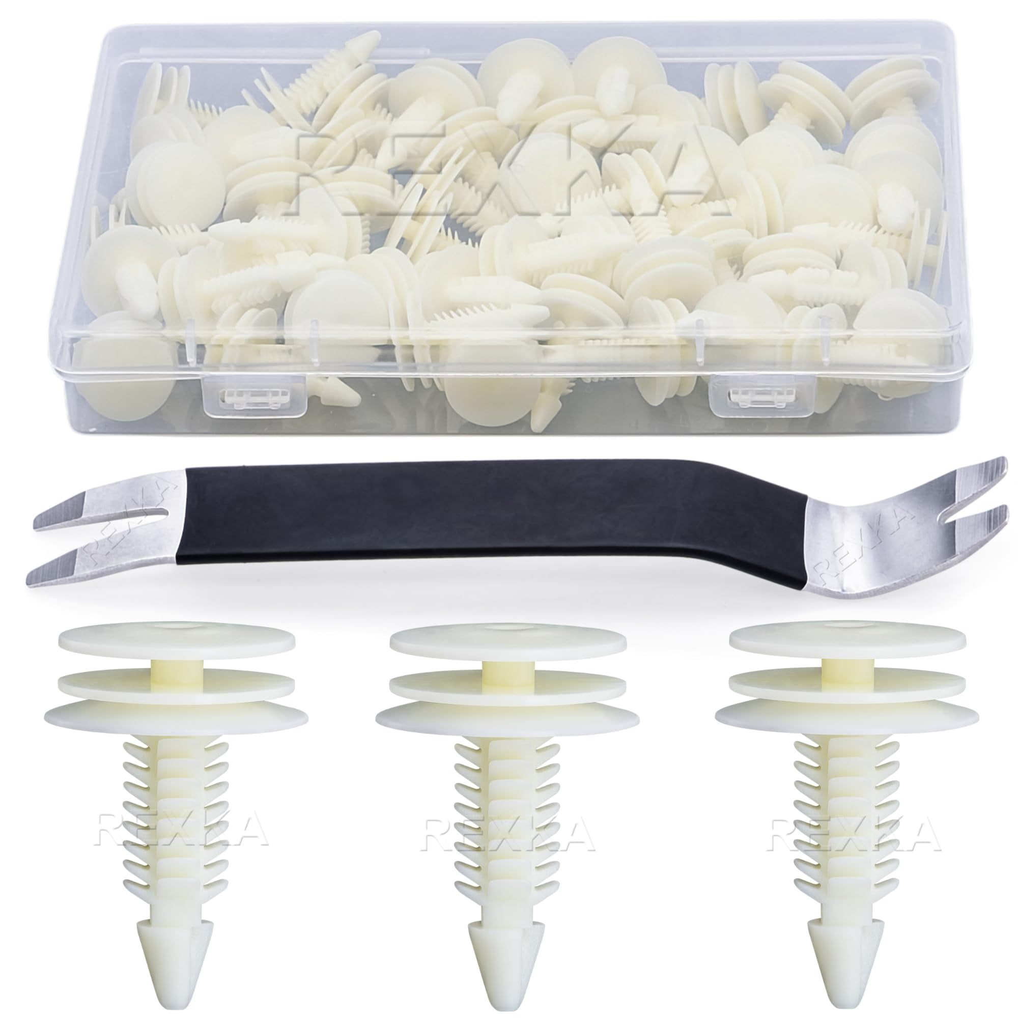 Rexka 41pcs Door Cowl IFF17 Trim Panel Retainer Clip for GM 10285935 ...