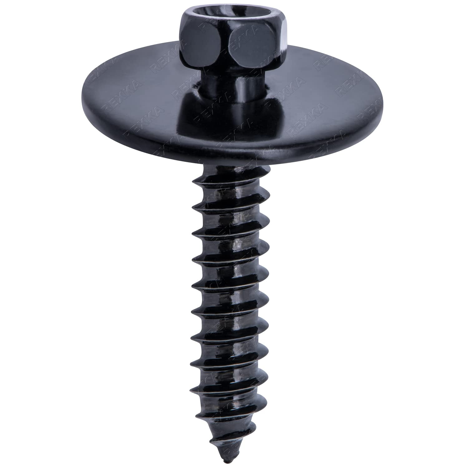 Rexka 50pcs Fender Liner MMF7 Bumper Cover Tapping Screw Bolt W710763 ...