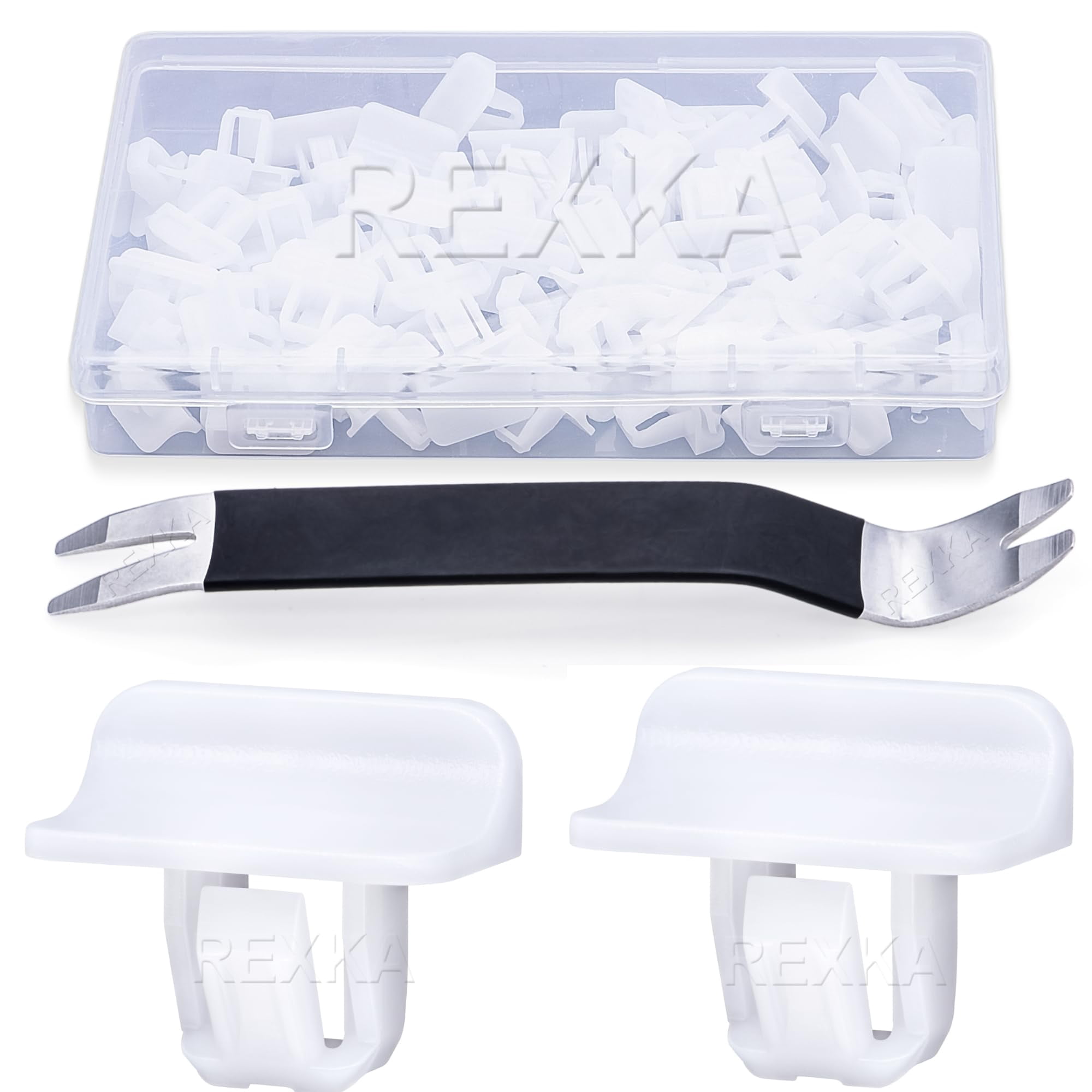 Rexka 51pcs Bumper Cover MMF7 Fascia Fender Flare Grille Clips ...