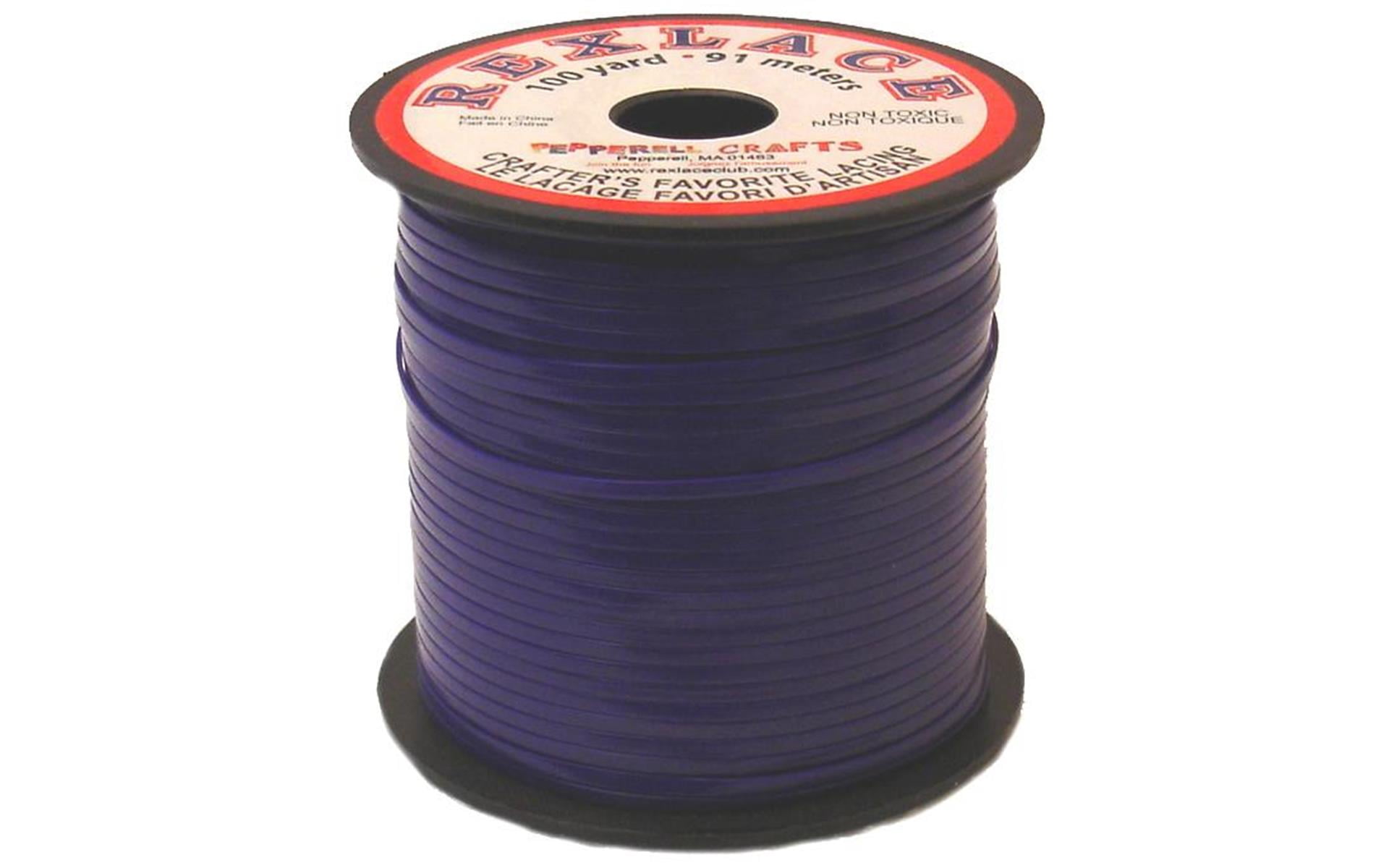 Rexlace Plastic Lacing .0938"X100yd-Purple - Walmart.com