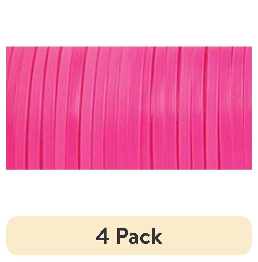 (4 pack) Rexlace Plastic Lacing .0938"X10yd-Neon Magenta - Walmart.com