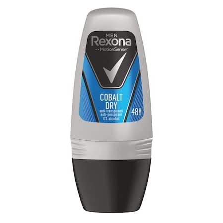 Rexona Men Deo Roll-On Cobalt Dry Anti-Transpirant 50ml (Rexona Men Deo ...