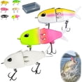 Rexs Glide Bait, Raptor Glide Bait with Freshwater Saltwater Multi ...