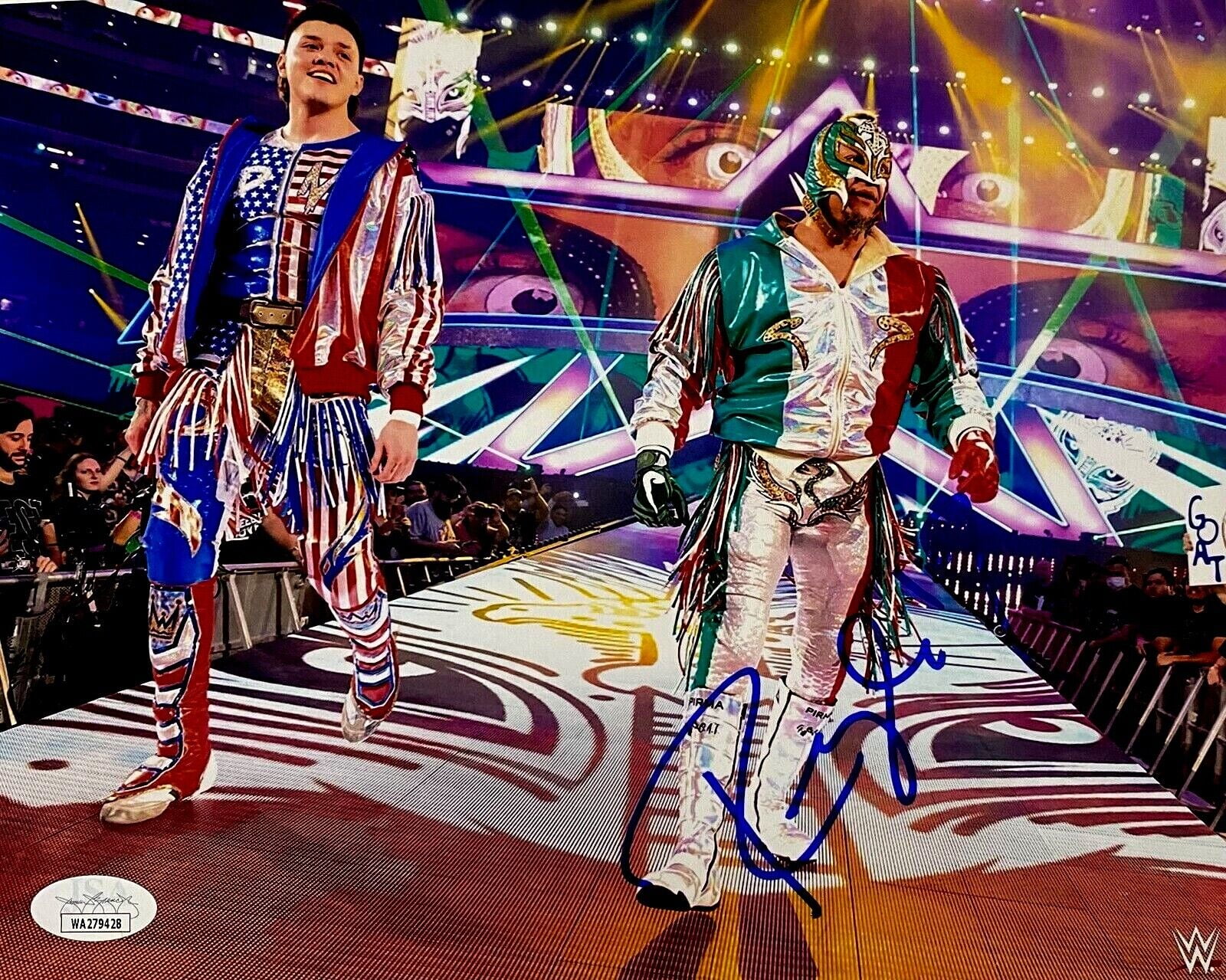 Rey Mysterio Signed Autographed 8x10 Photo JSA Authenticated #1 ...