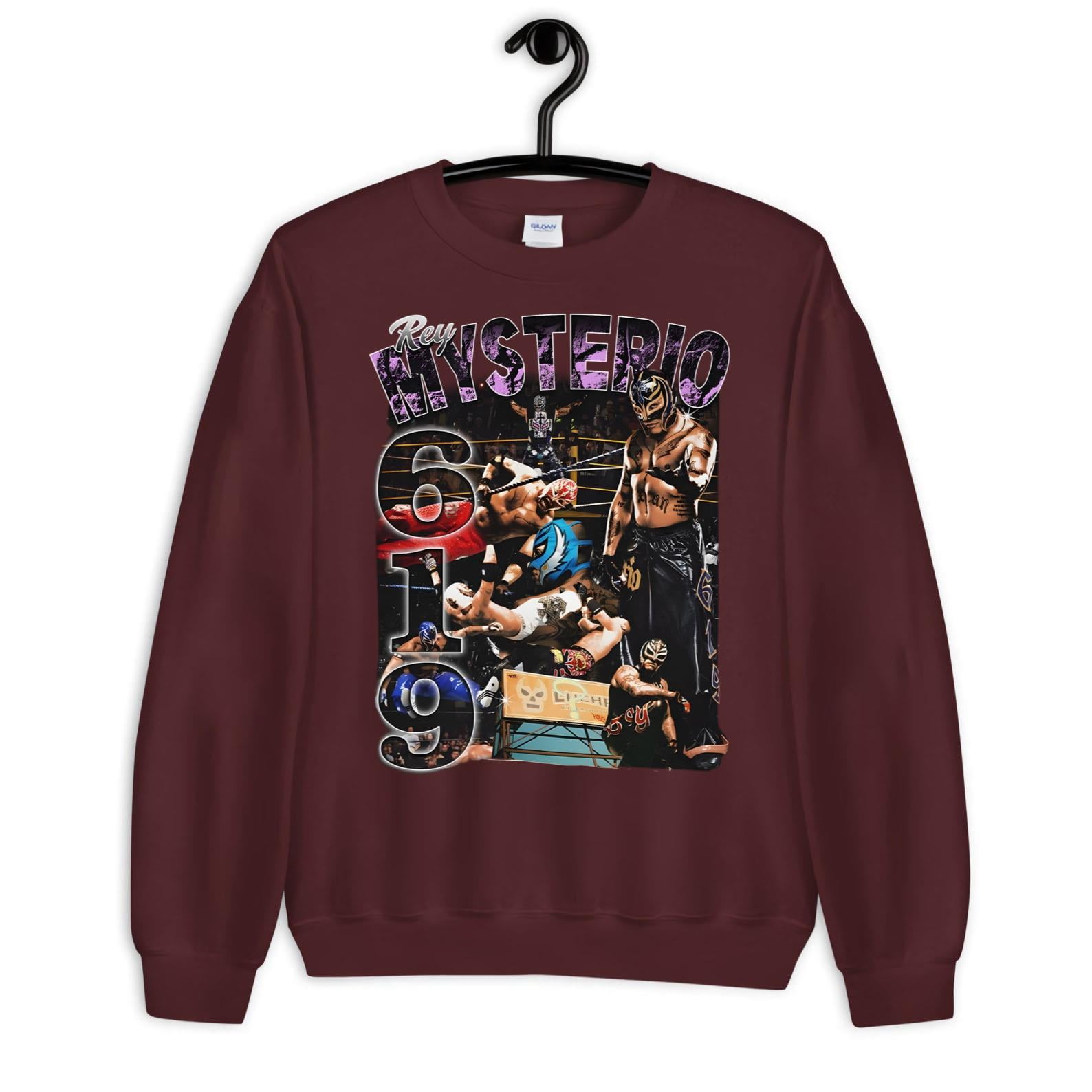 Rey Mysterio t-shirf ECW WCW WWF WRESTLING-TH34521 - Walmart.com