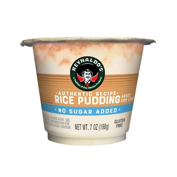 Reynaldo's Mexican Food Traditional Style Rice Pudding Cup, No Sugar ...