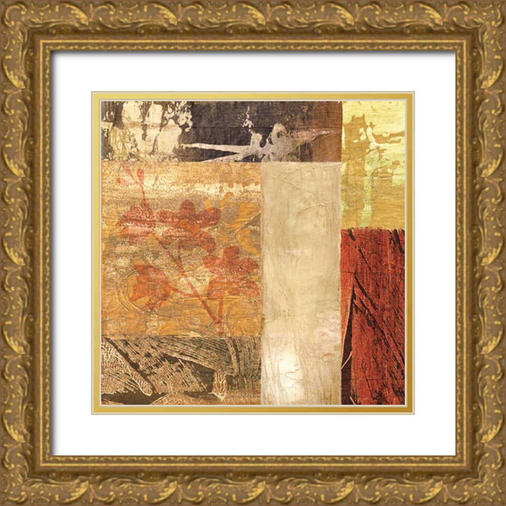 Reynaud, Martine 26x26 Gold Ornate Wood Framed with Double Matting Museum Art Print Titled ...