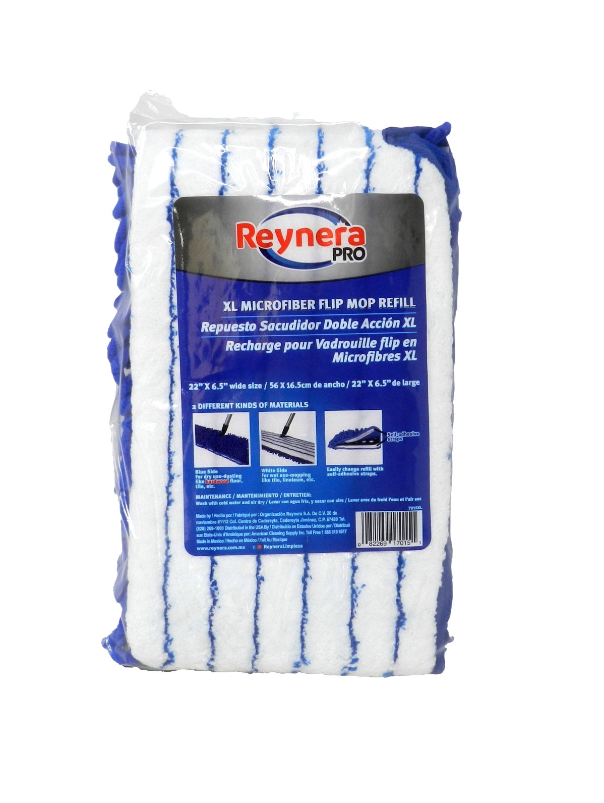 Reynera Pro XL Microfiber Flip Mop Refill 1 Count - Walmart.com
