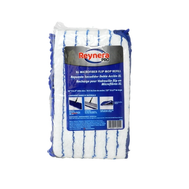 Reynera Pro XL Microfiber Flip Mop Refill 1 Count - Walmart.com