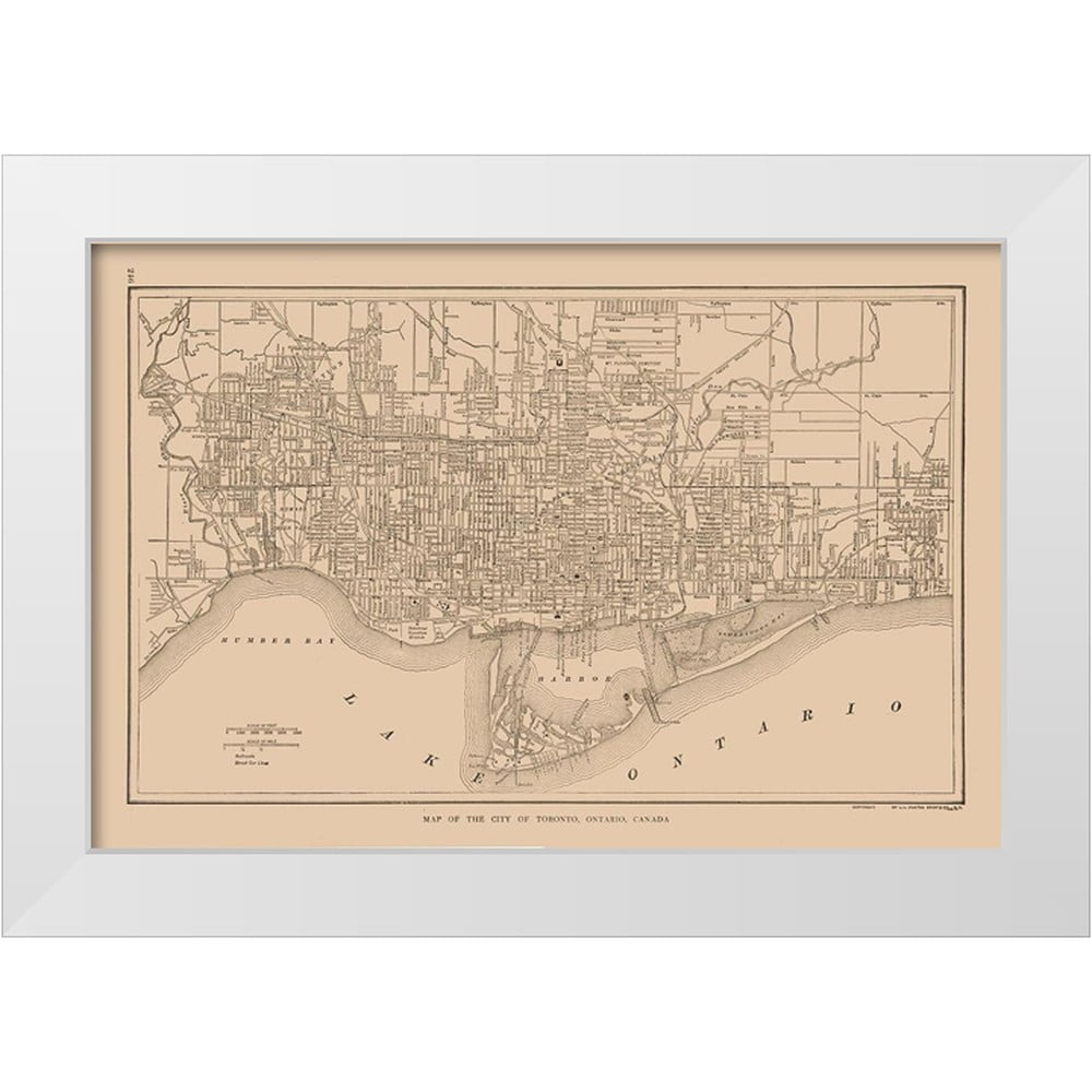 Reynold 14x11 White Modern Wood Framed Museum Art Print Titled ...