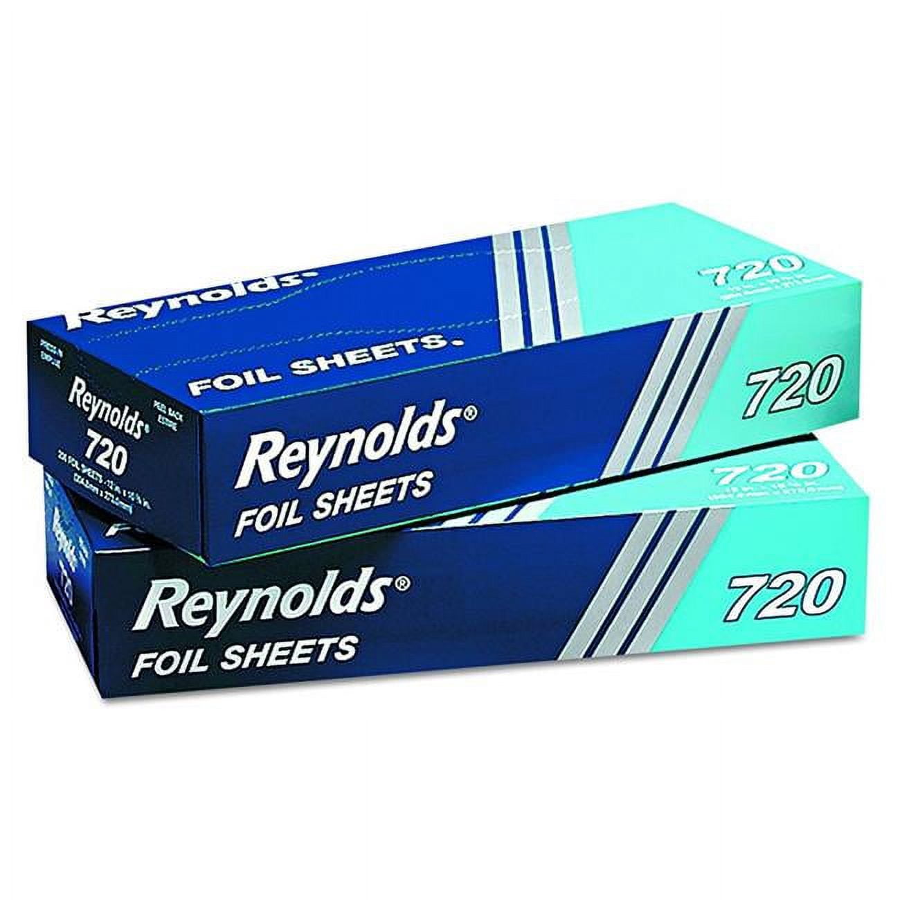 Reynolds 721 CPC 12 x 10.75 in. Interfolded Aluminum Foil Sheets - 500 ...
