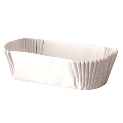 Reynolds Food Packaging Fluted Oblong Pan Liner White, 6" Length| 5000 ...