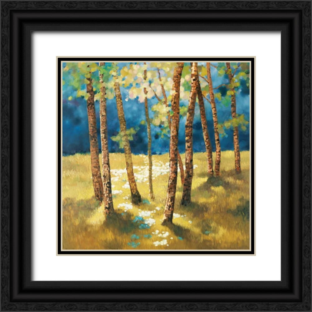 Reynolds, Graham 12x12 Black Ornate Wood Framed with Double Matting ...