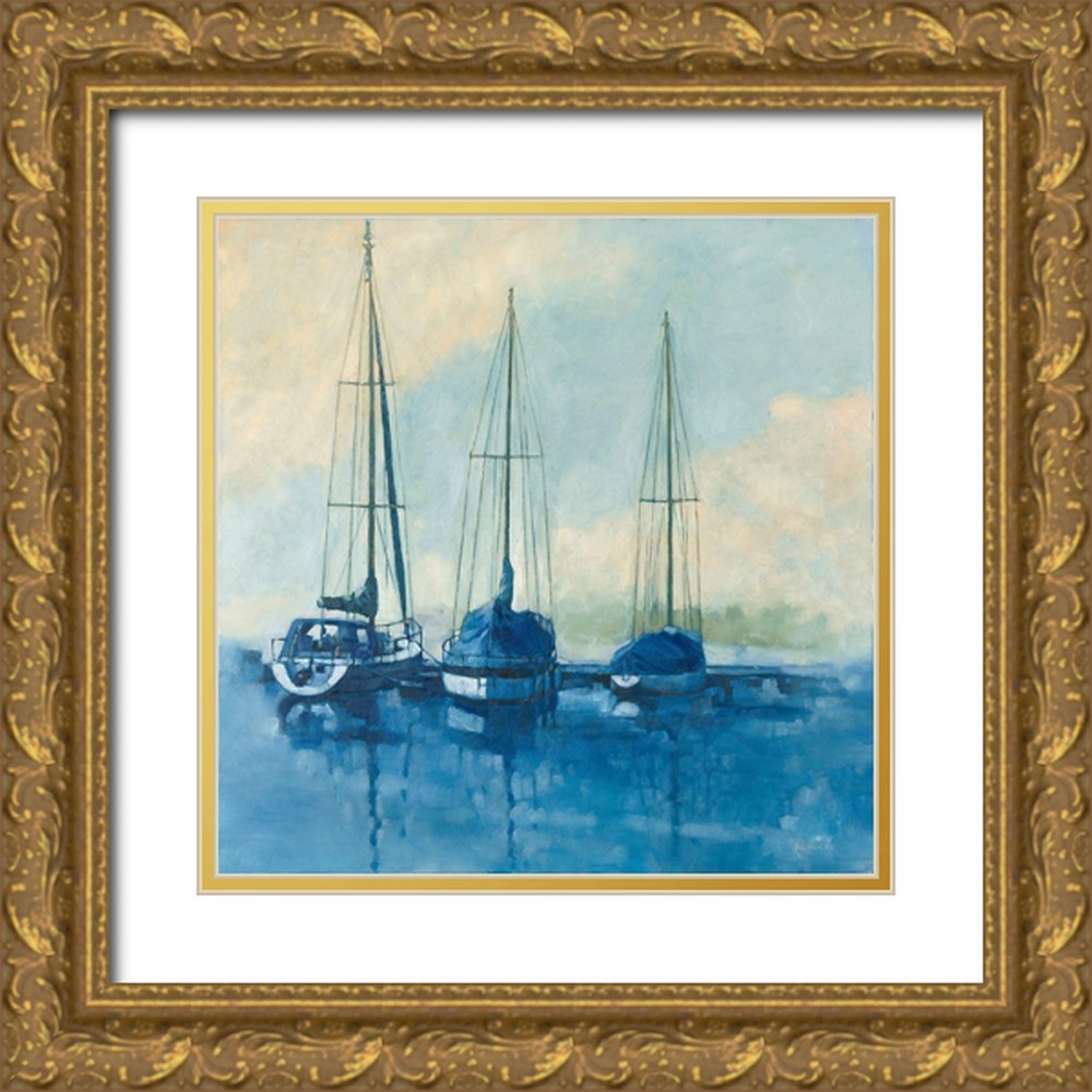 Reynolds, Graham 12x12 Gold Ornate Wood Framed with Double Matting ...