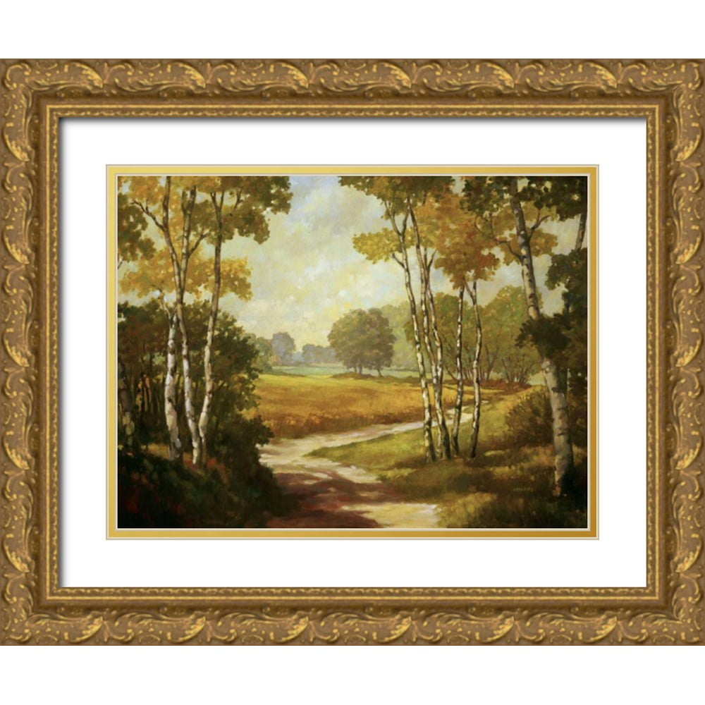 Reynolds, Graham 14x12 Gold Ornate Wood Framed with Double Matting ...