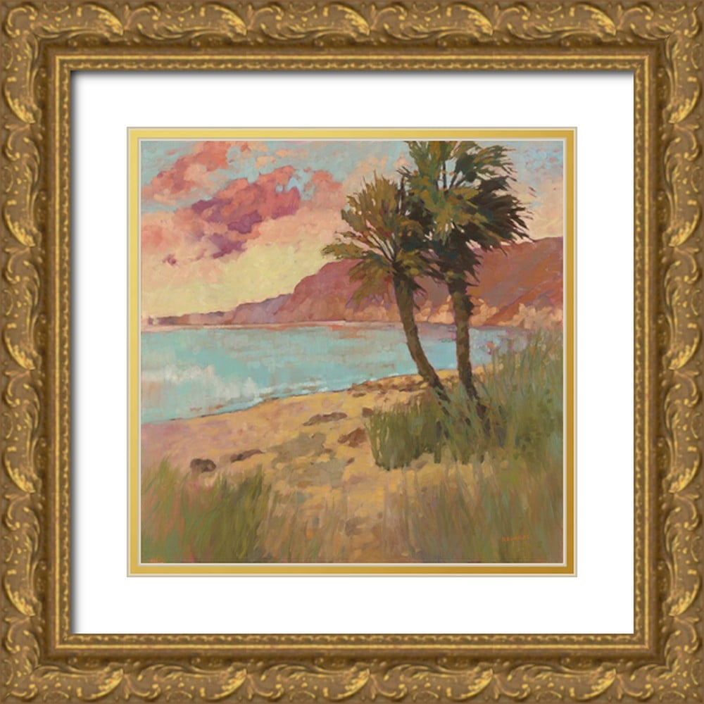 Reynolds, Graham 15x15 Gold Ornate Wood Framed with Double Matting Museum Art Print Titled ...