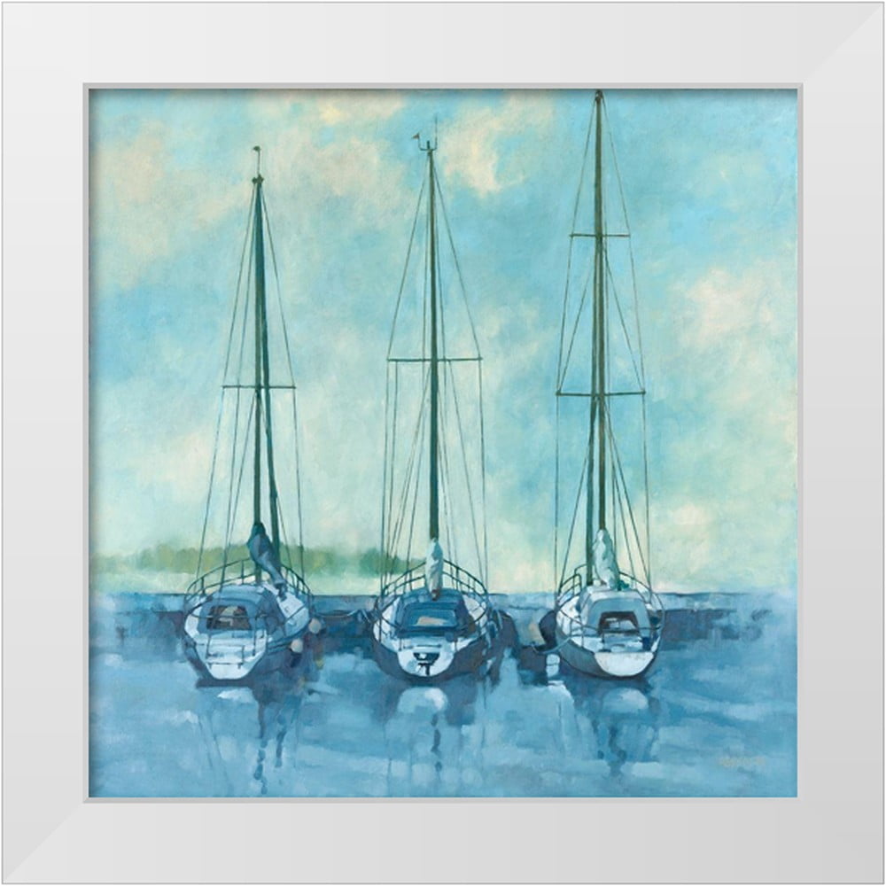 Reynolds, Graham 20x20 White Modern Wood Framed Museum Art Print Titled ...