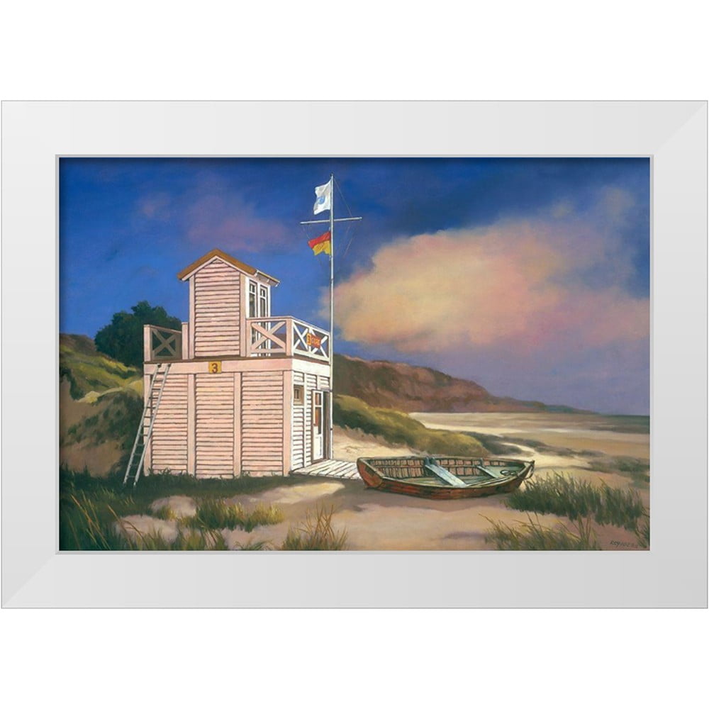 Reynolds, Graham 24x17 White Modern Wood Framed Museum Art Print Titled ...