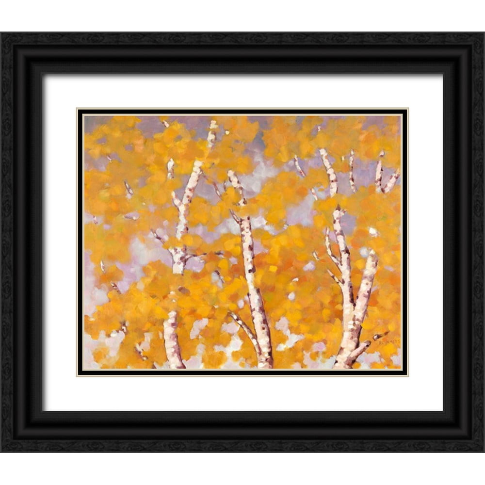 Reynolds, Graham 32x26 Black Ornate Wood Framed with Double Matting ...