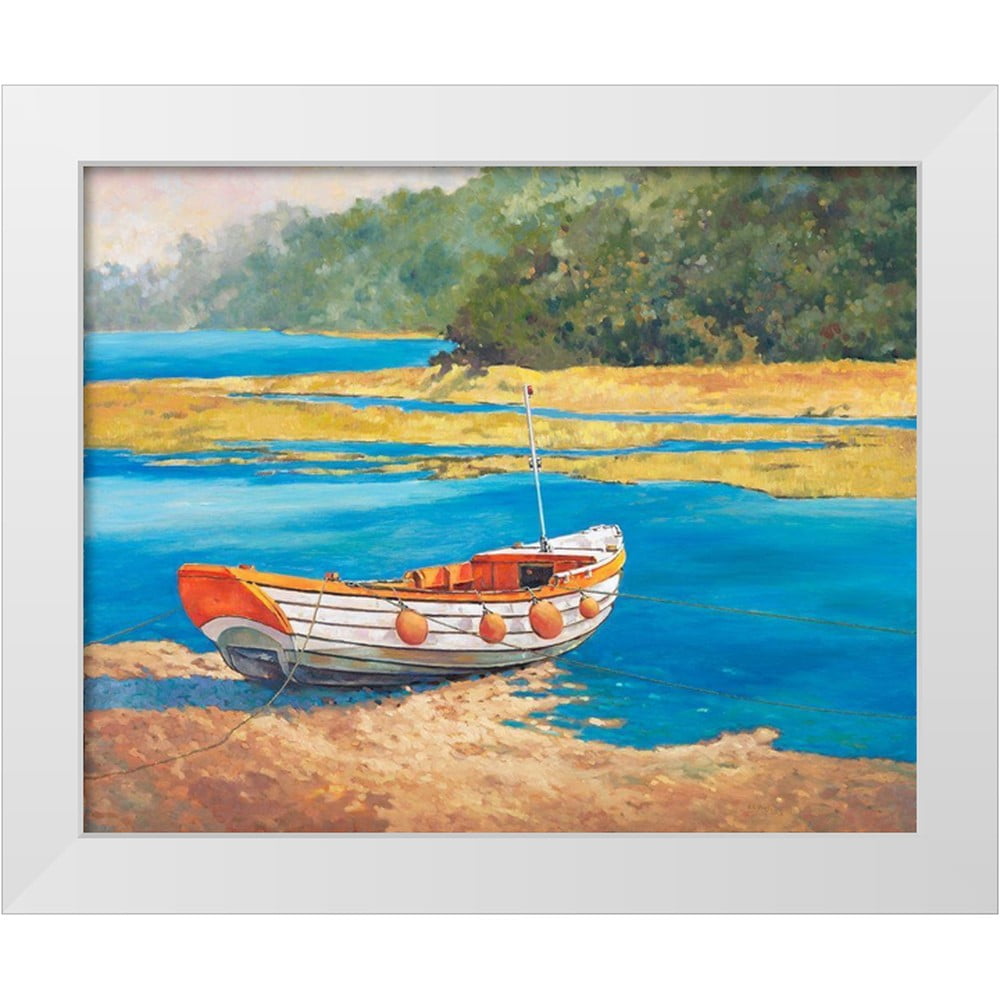 Reynolds, Graham 32x26 White Modern Wood Framed Museum Art Print Titled ...