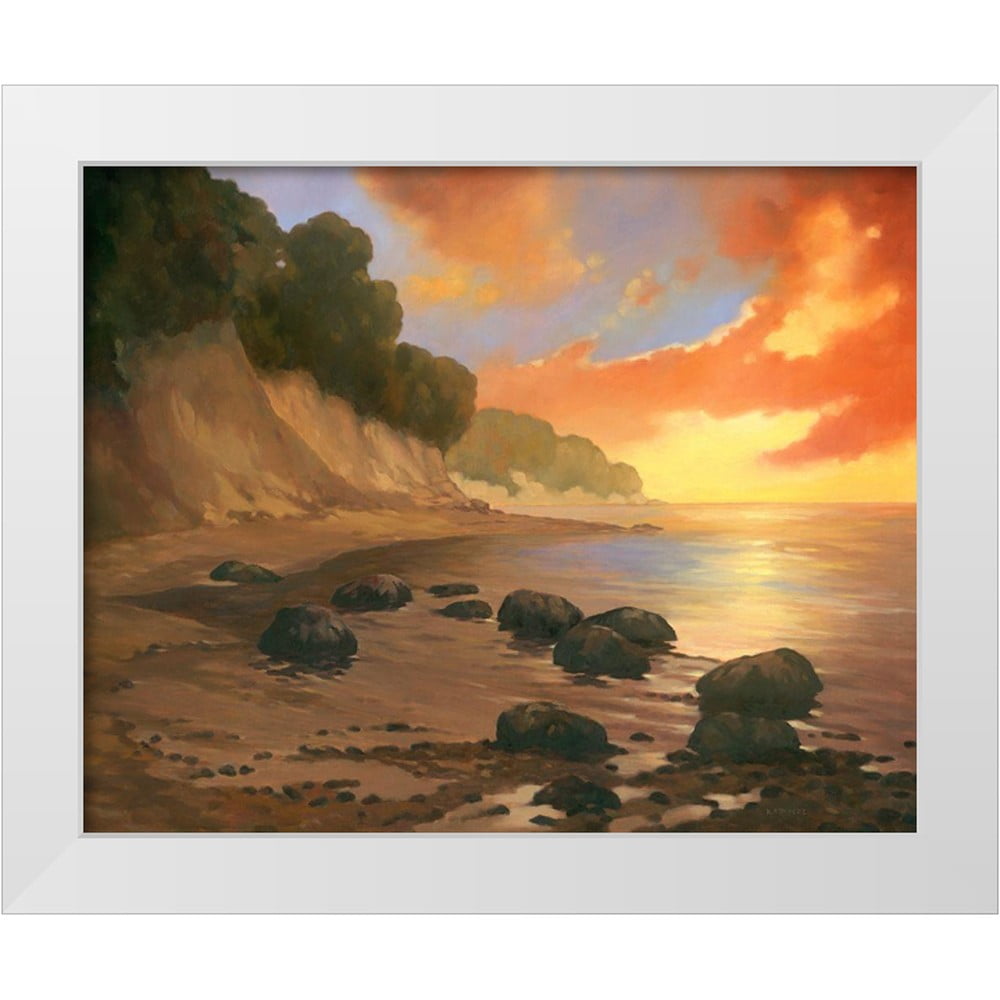 Reynolds, Graham 32x26 White Modern Wood Framed Museum Art Print Titled ...