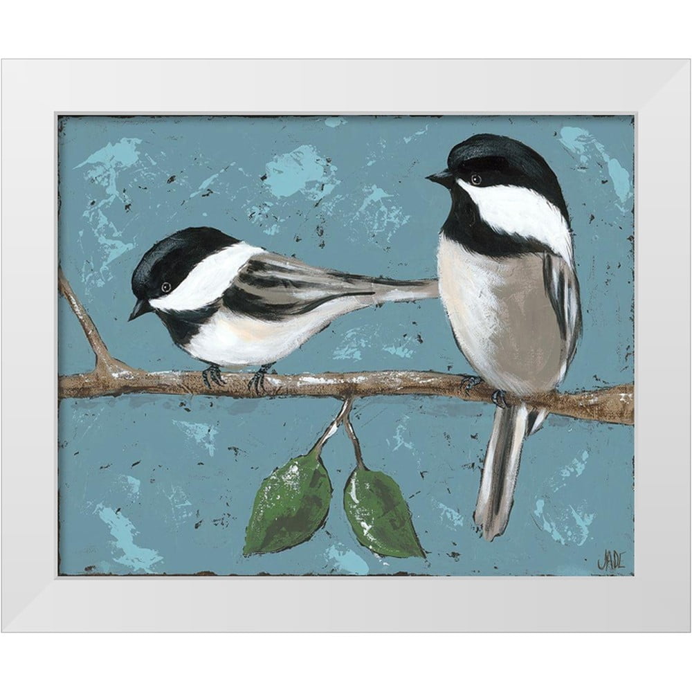 Reynolds, Jade 14x12 White Modern Wood Framed Museum Art Print Titled - Best Buds II - Walmart.com