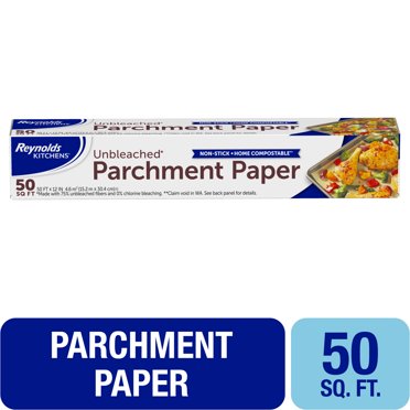 Reynolds Pre-Cut Non-Stick High Temperature Parchment Paper Kitchen ...
