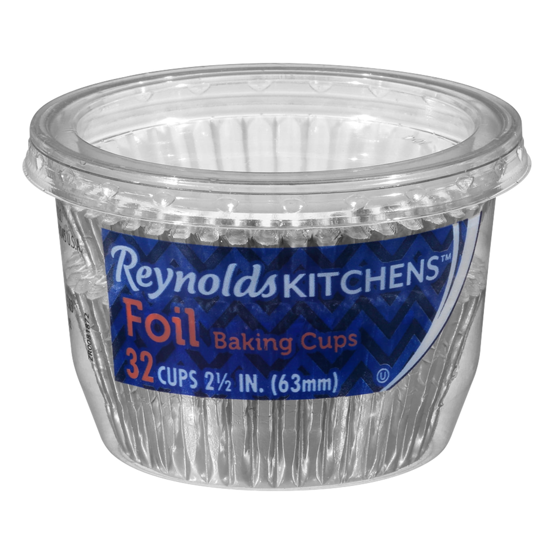 Reynolds Kitchens Foil Baking Cups - Disposable Aluminum Liners ...