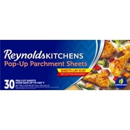 Reynolds Kitchens Pre-Cut Non-Stick Parchment Paper Baking Sheets with ...