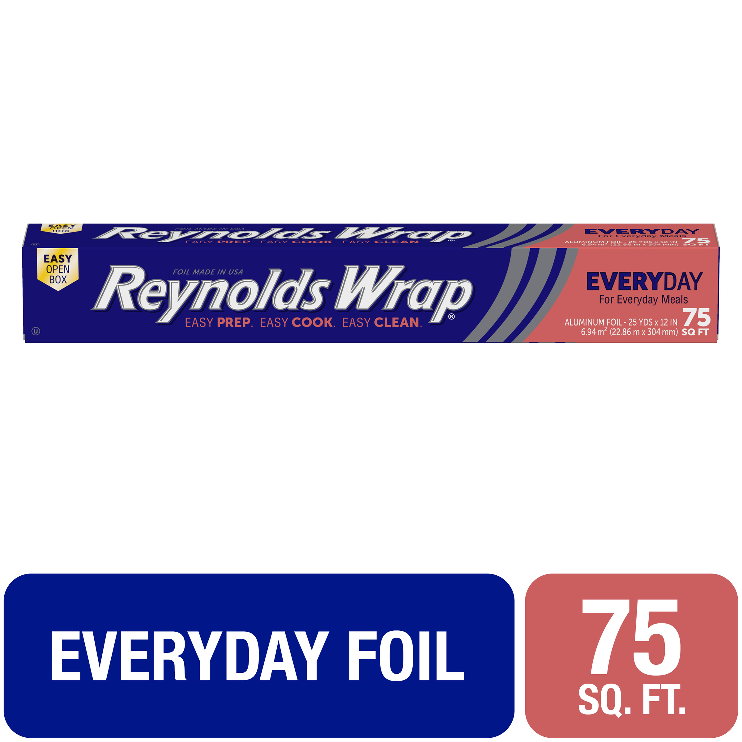 Reynolds Wrap Standard Aluminum Foil, 250 Square Feet - Walmart.com