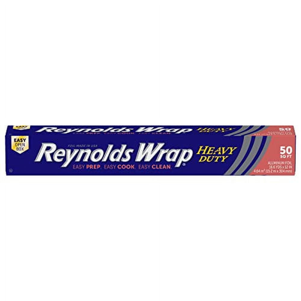 Reynolds Wrap Aluminium Heavy Duty Foil, 50 Square Feet - Walmart.com