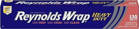 Reynolds Wrap Heavy Duty Aluminum Foil Roll, Thick Heavy Duty Foil for ...