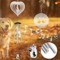 Reyox Pet Memorial Wind Chimes with Pet Urns,Dog Memorial Wind Spinner ...