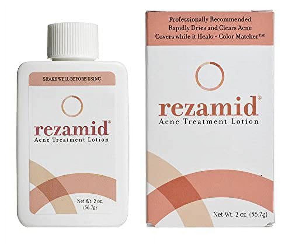 Rezamid Skin Care Acne Lotion, 2 oz per Bottle - Walmart.com