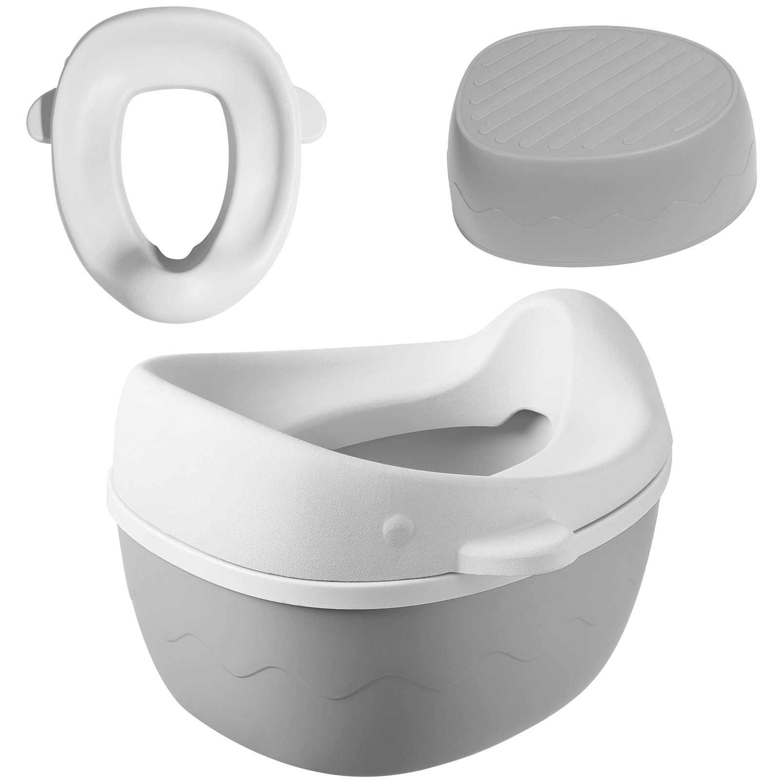 Rezlli 3-in-1 Toddler Potty Training Toilet,from Potty to Toilet ...
