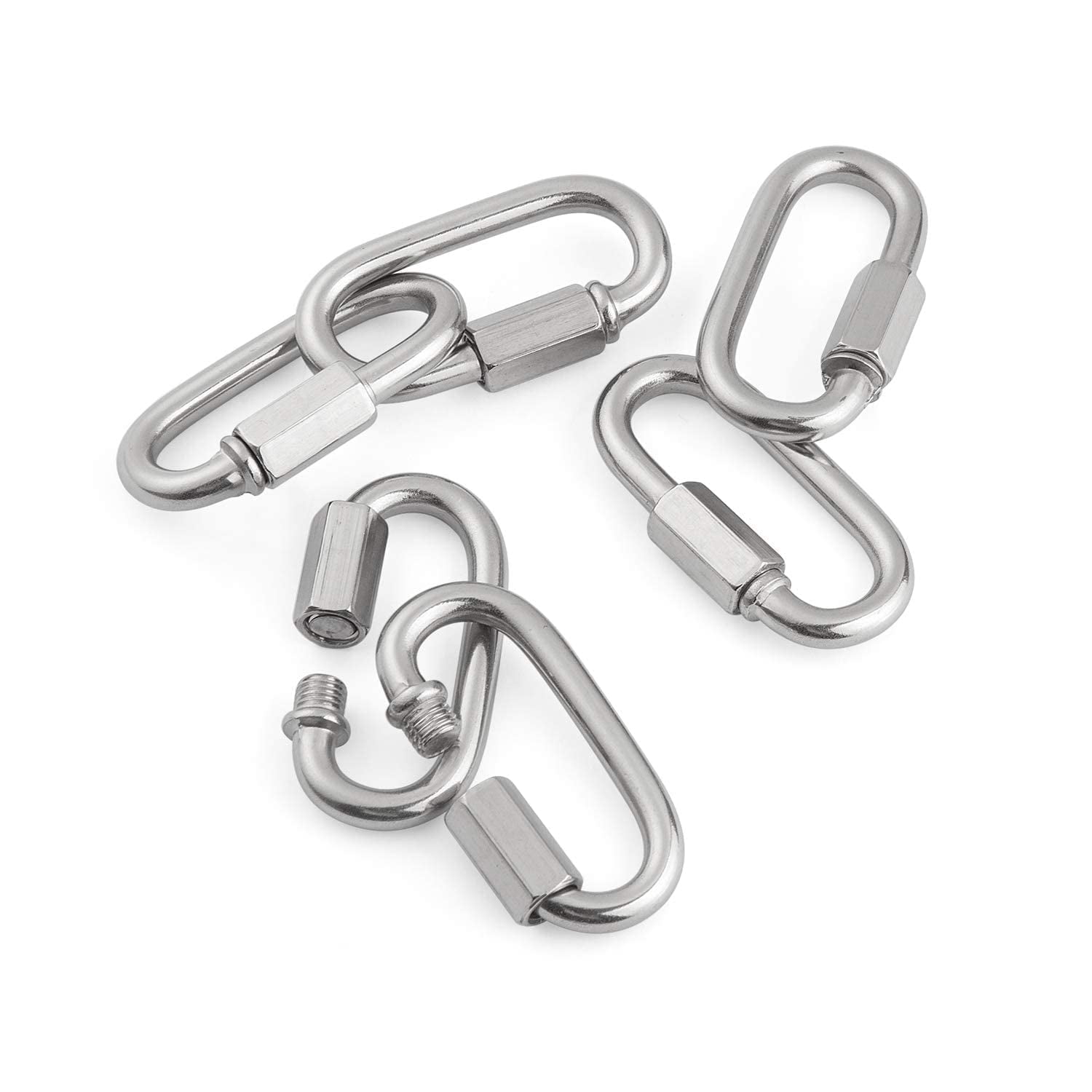 Reznor Oval Shape Stainless Steel Screw Link Snap Hook Carabiner/Hook ...