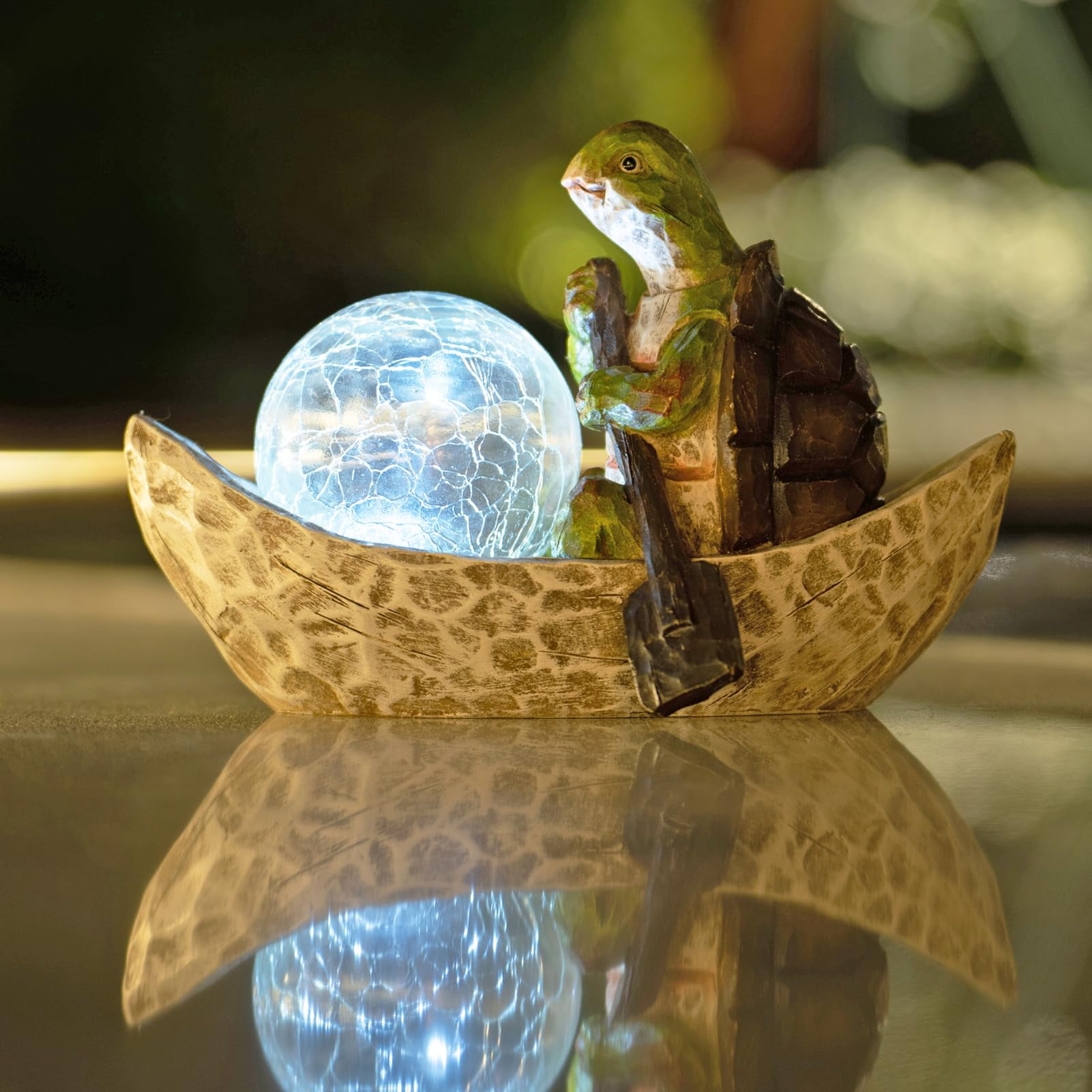 Rezpuao Garden Statue of Turtle,Garden Decor Turtle Figurine,Turtle ...