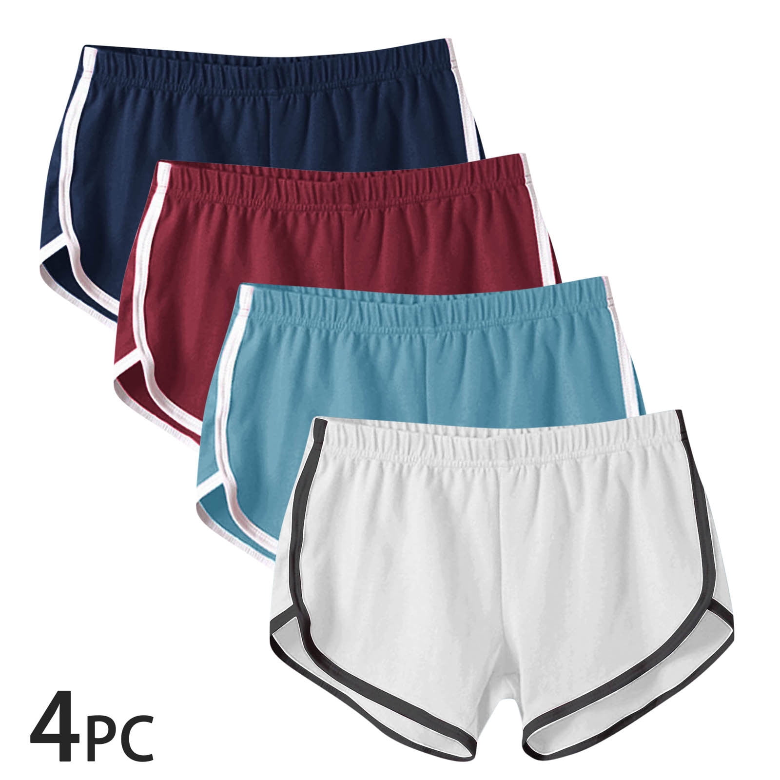Rezuofi 2 Pcs Women Workout Yoga Shorts - Premium Buttery Soft Solid ...