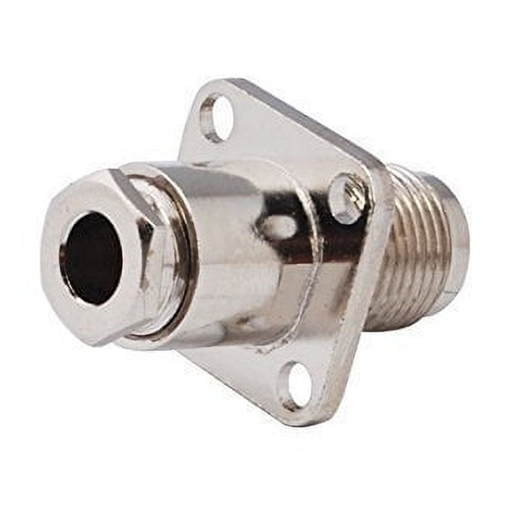 Rf Electronics Wire Terminal Connector Tnc Female 4-Hole Panel Mount ...