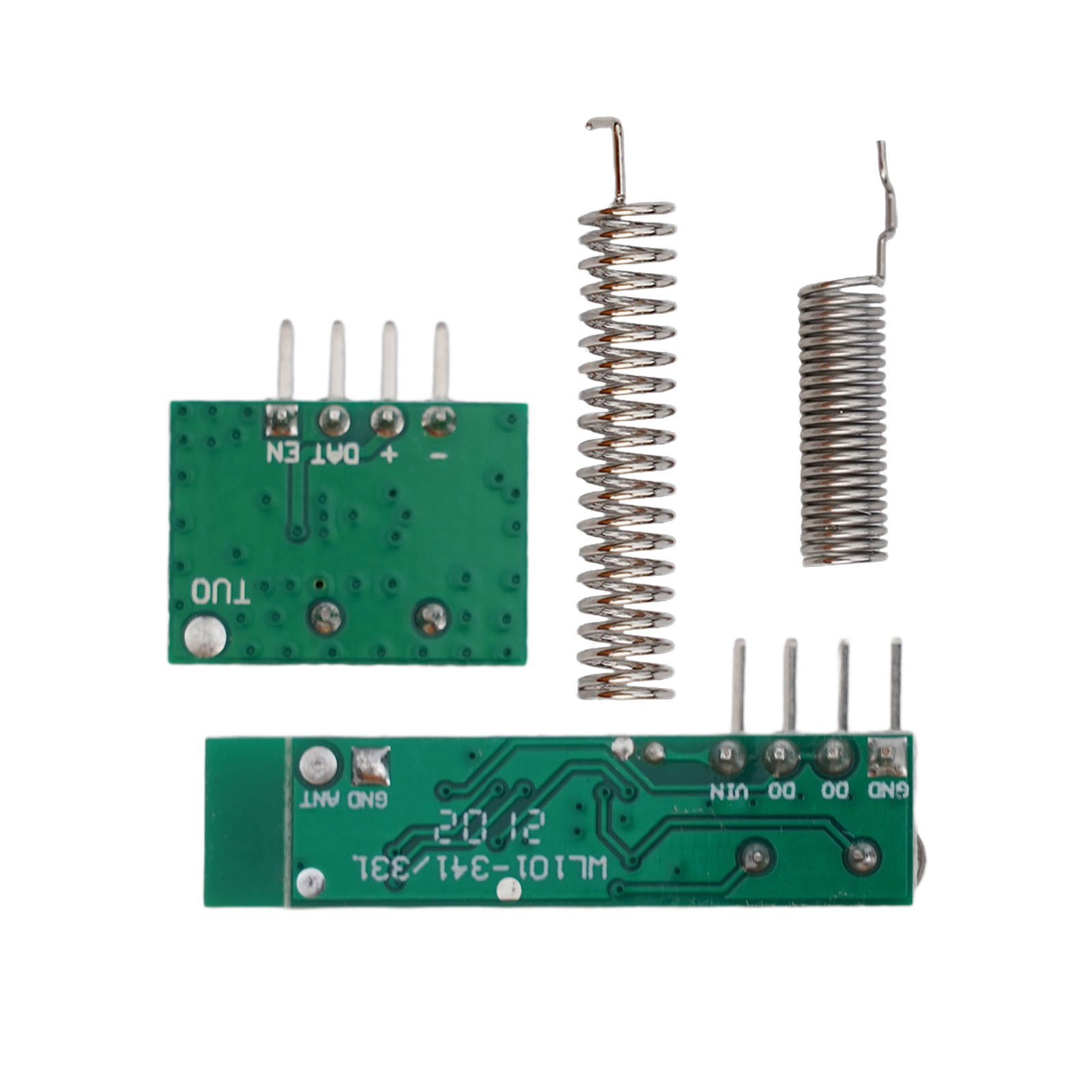 Rf Receiver Module 433Mhz Diy Kits Metal+Circuit Board Superheterodyne ...