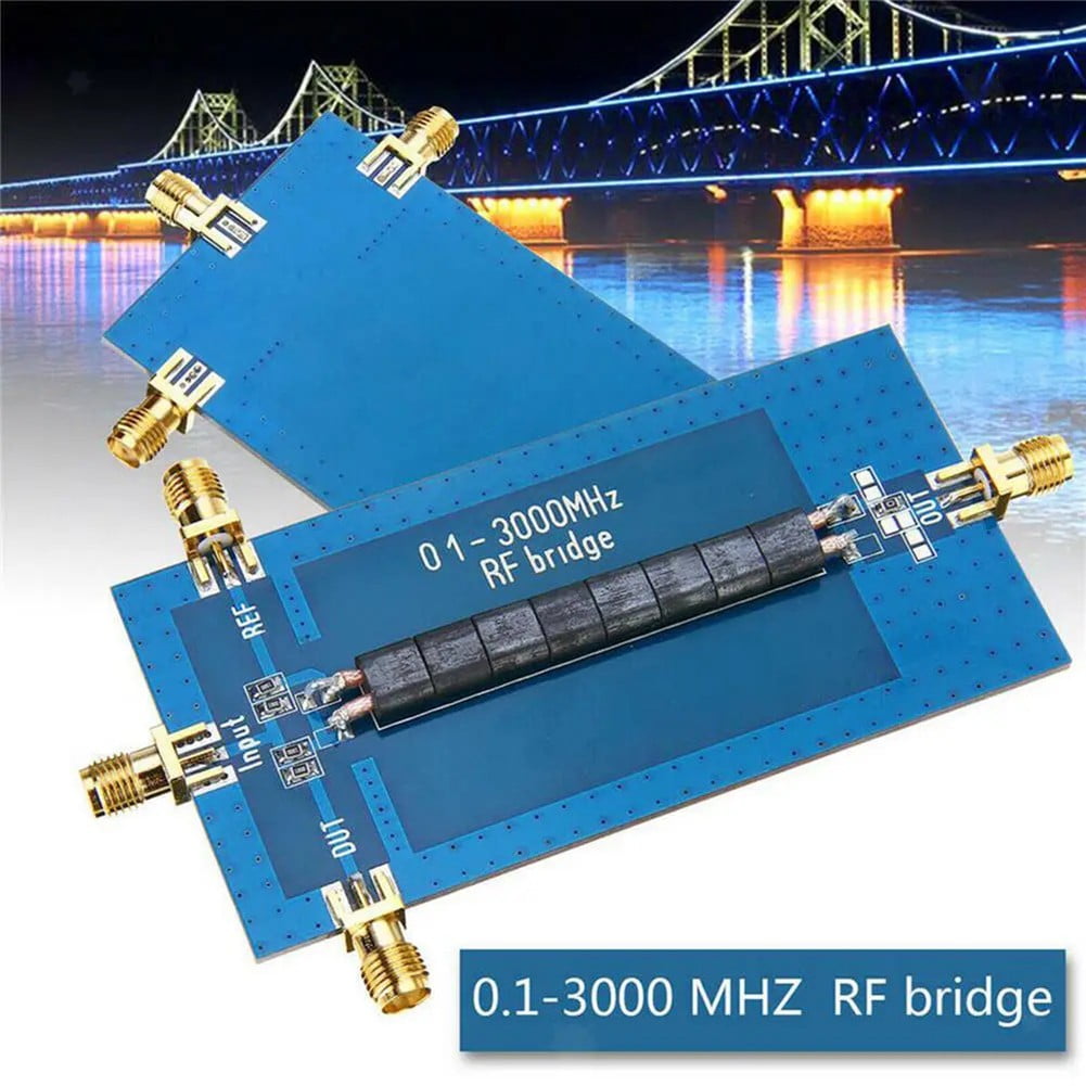 Rf Swr Reflection Bridge 0.1-3000Mhz Aerial Analyzer Vhf Uhf Vswr ...